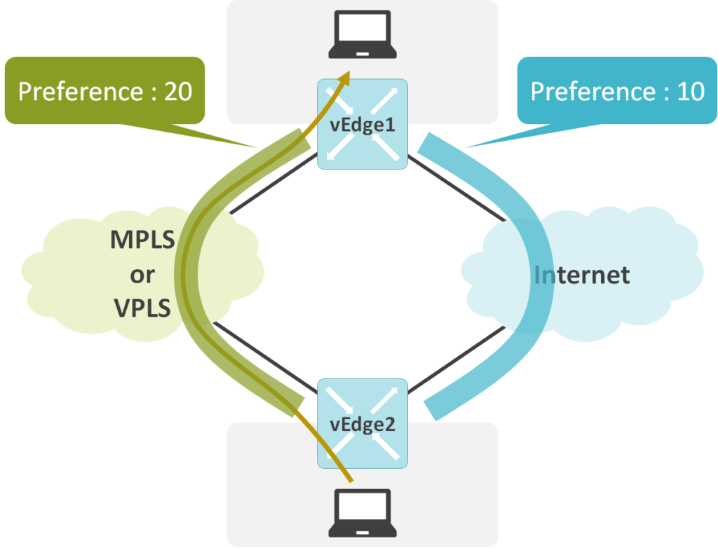 Viptela TLOCのPreference | ゆるふわねっとわーく