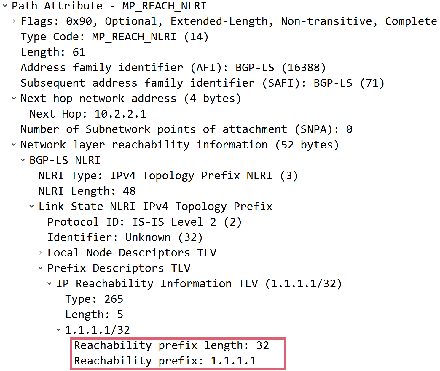 Segment Routing BGP Link State – IS-IS | ゆるふわねっとわーく