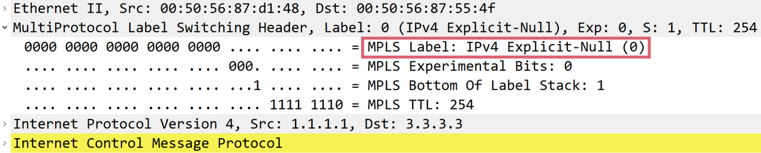 Segment Routing OSPF Explicit Null | ゆるふわねっとわーく