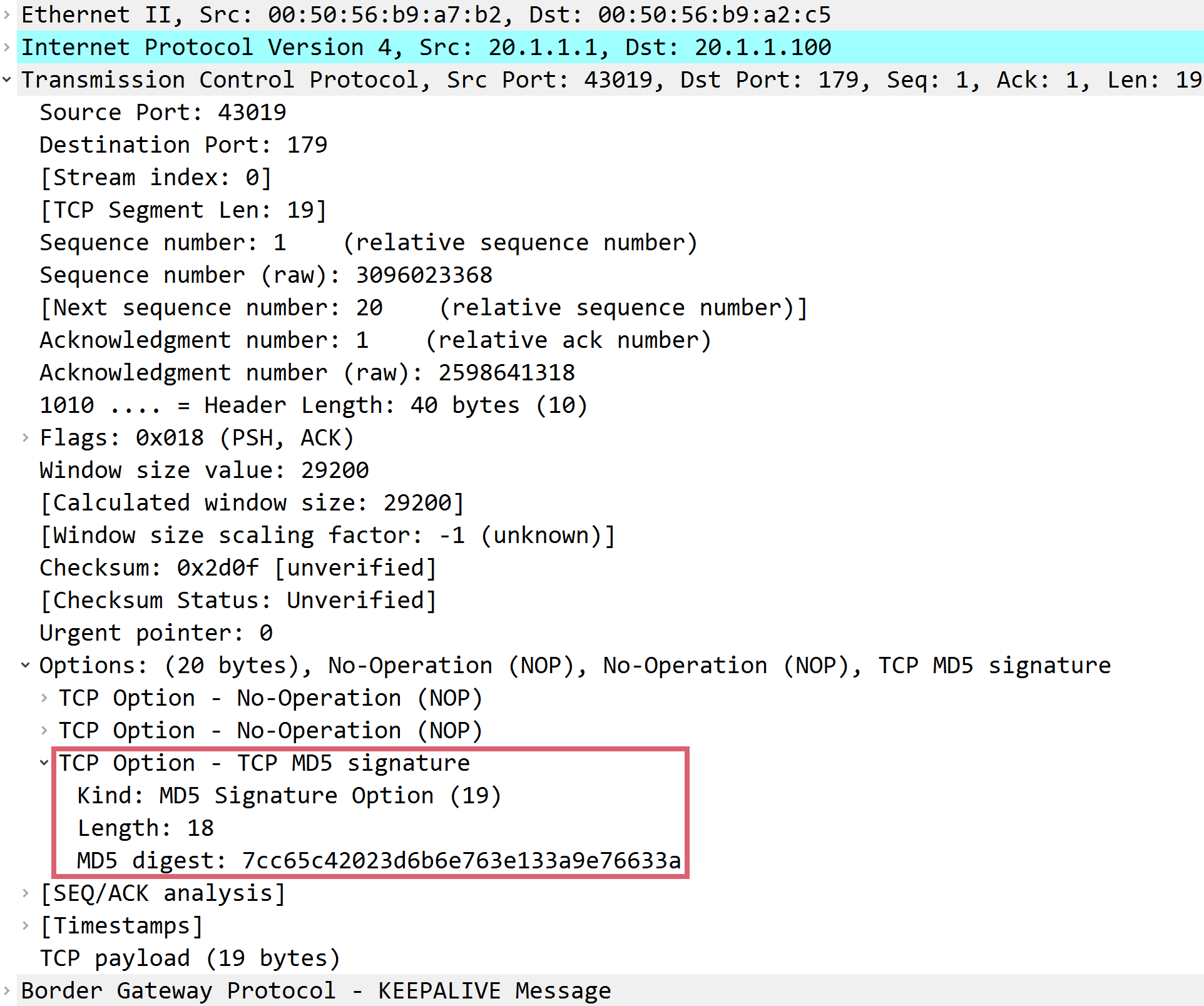 NSX-T BGP MD5認証 | ゆるふわねっとわーく