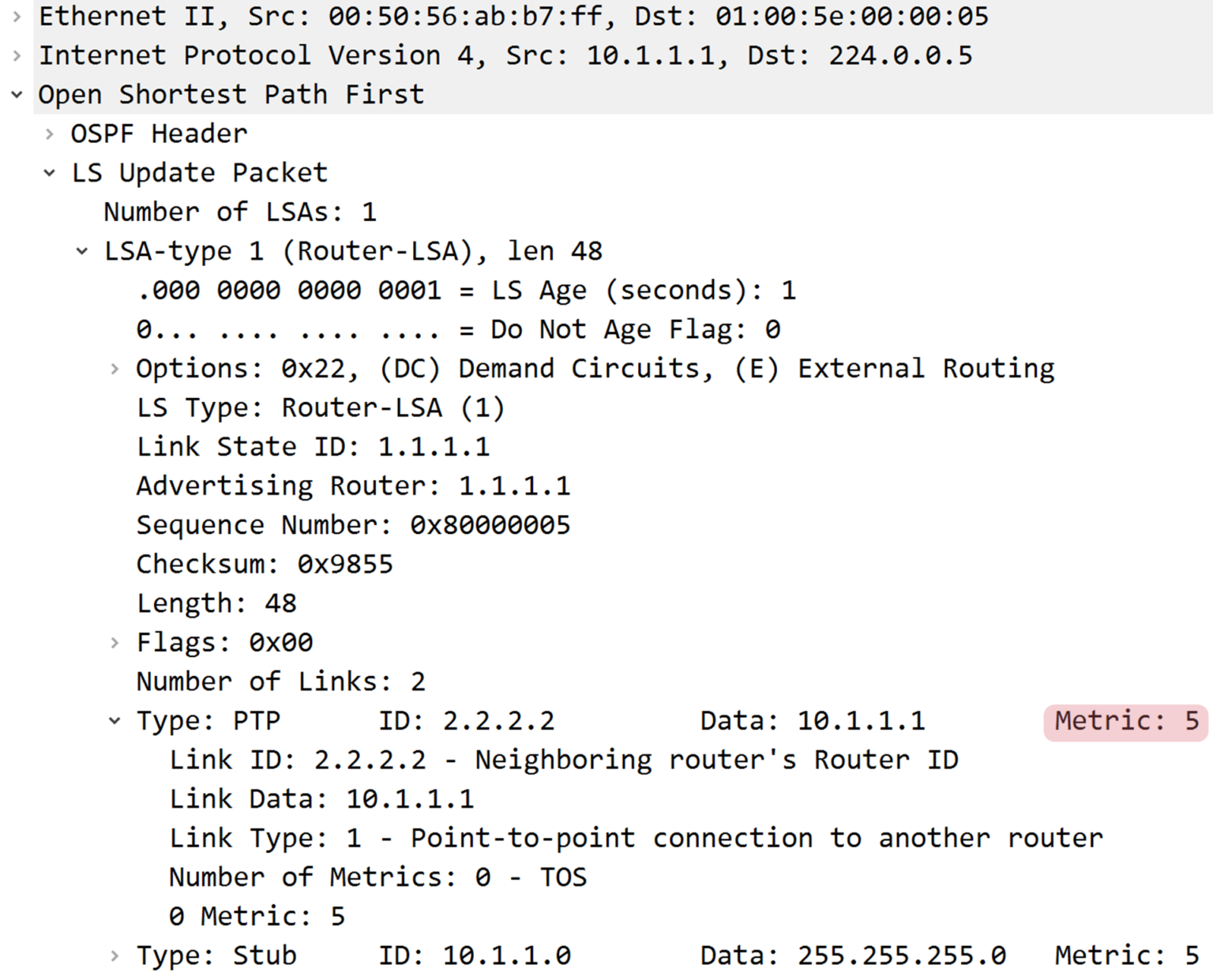OSPF Cost | ゆるふわねっとわーく